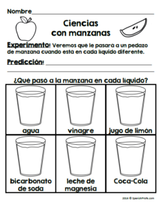 Las manzanas (Apple Unit in Spanish) - Spanish Profe