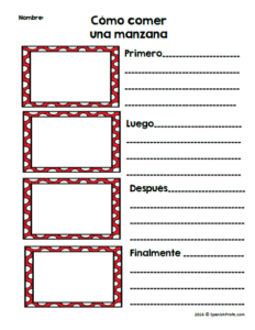 Las manzanas (Apple Unit in Spanish) - Spanish Profe