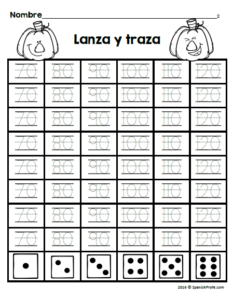 Hojas y centros de matemáticas para octubre -Primer Grado (Spanish Math ...