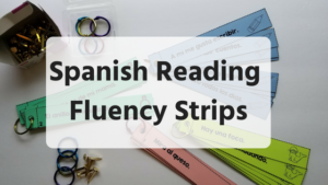 Spanish Reading Fluency Strips - Spanish Profe