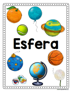 3D Shape Posters in Spanish (Carteles de las figuras geometricas 3D ...