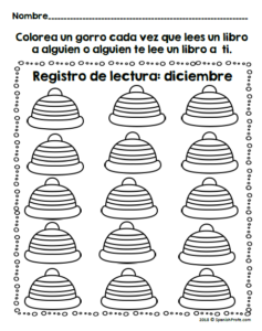 Bilingual Monthly Reading Logs (Registro de libros espanol) - Spanish Profe