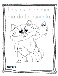 Un beso en mi mano actividades (Spanish The Kissing Hand Activities ...
