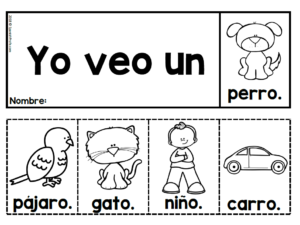 Spanish high frequency words flip books (Libritos palabras de alta ...