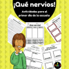 Que nervios Book study (First Day Jitters in Spanish) - Spanish Profe