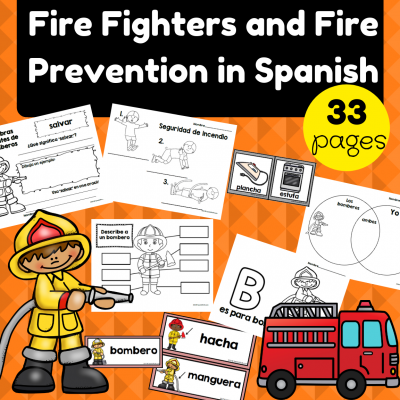 Bomberos y prevencion de incendios (Fire Safety in Spanish) - Spanish Profe